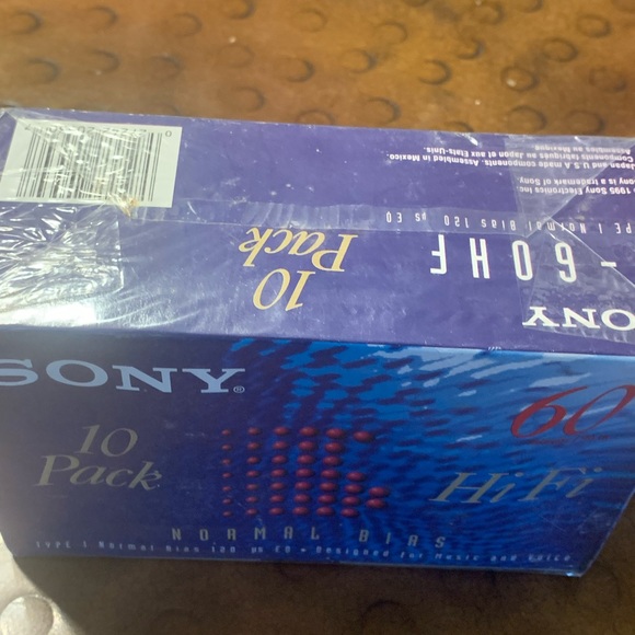 Sony | Media | Vintage Sony C6 Hf Hi Fi Audio Cassettes New In The Box ...